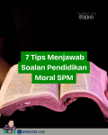7 Tips Menjawab Soalan Pendidikan Moral SPM - Education