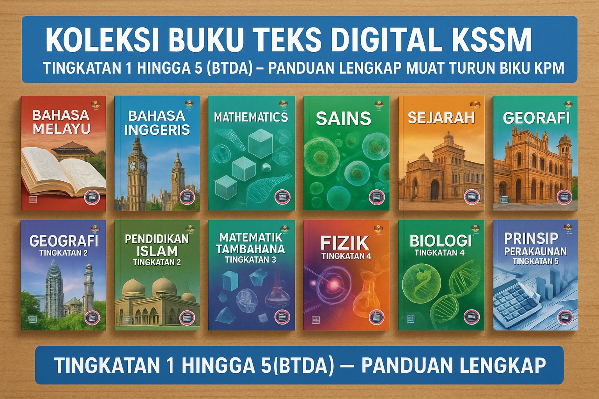 Koleksi Buku Teks Digital KSSM Tingkatan 1 hingga 5 (BTDA) – Panduan ...